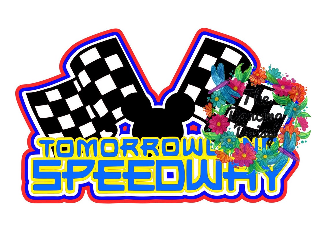 SVG DIGITAL FILE - Tomorrowland Speedway - Etsy