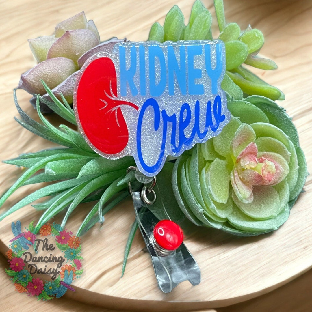 KIDNEY CREW - Badge Reel - Etsy