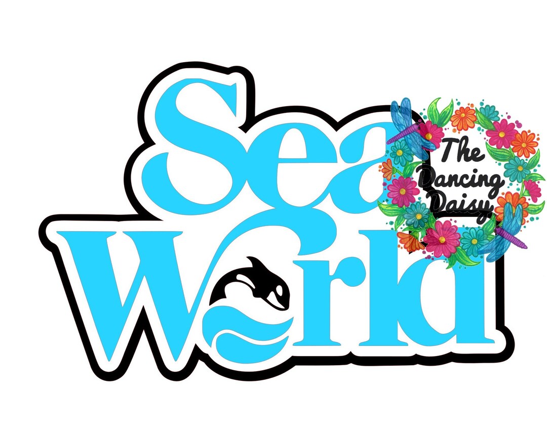 SVG DIGITAL FILE - Sea World Die Cut - Etsy