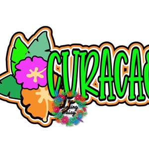 SVG DIGITAL FILE - Curacao Title - Etsy