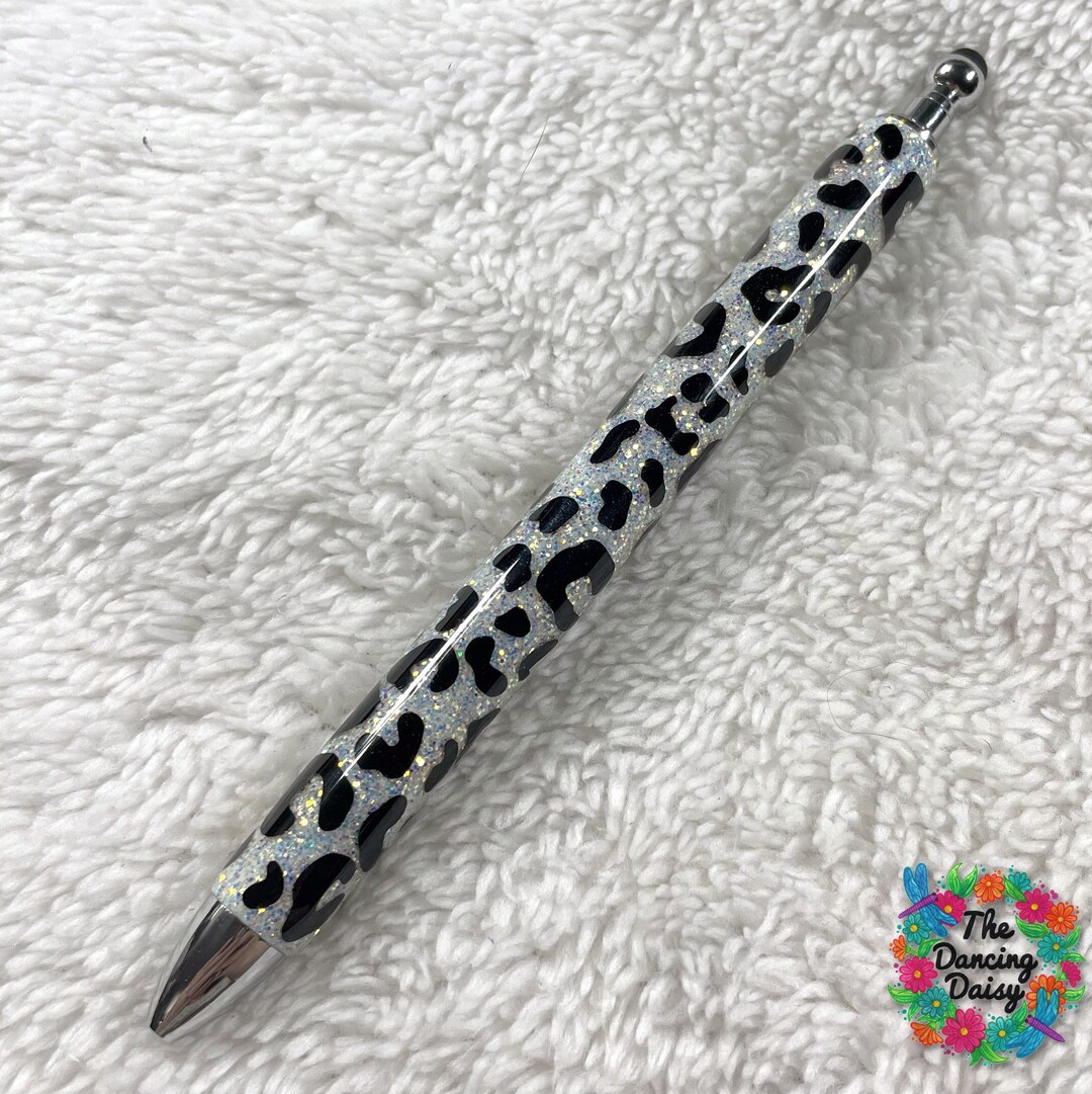 Leopard Print / Leopard Ombre Stainless Gel Pens With Stylus Refillable ...