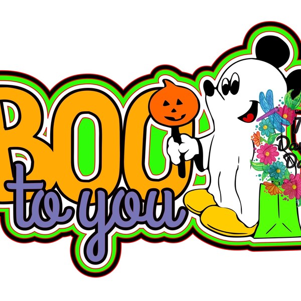 Boo to You Svg - Etsy