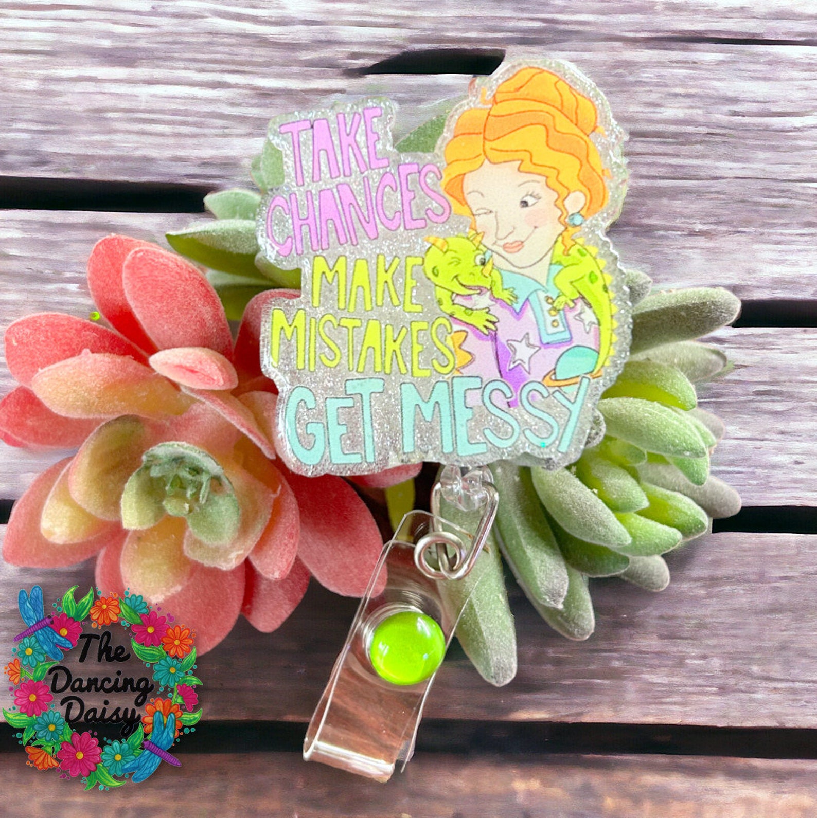 MRS. FRIZZLE - Get Messy Badge Reel - Teaching - Etsy
