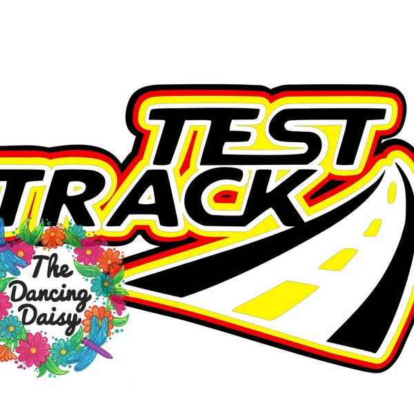 Test Track Svg - Etsy