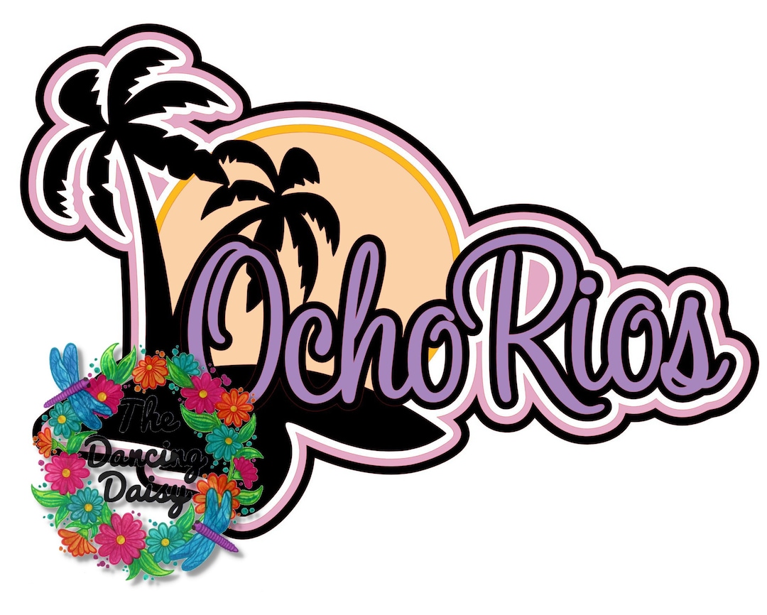 SVG DIGITAL FILE - Ocho Rios Jamaica Travel Vacation - Etsy