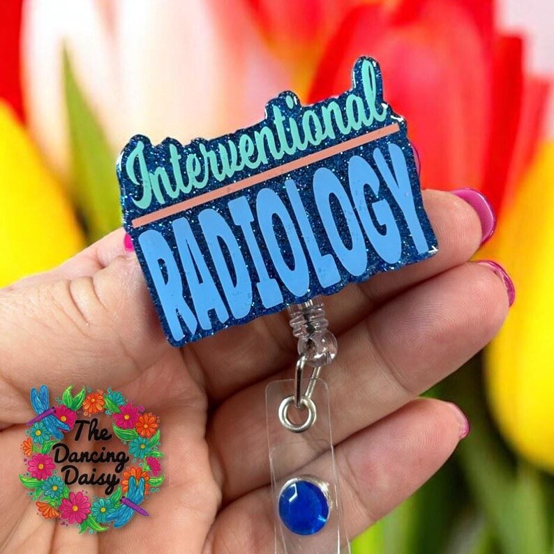 INTERVENTIONAL RADIOLOGY - Custom Badge Reel - Etsy
