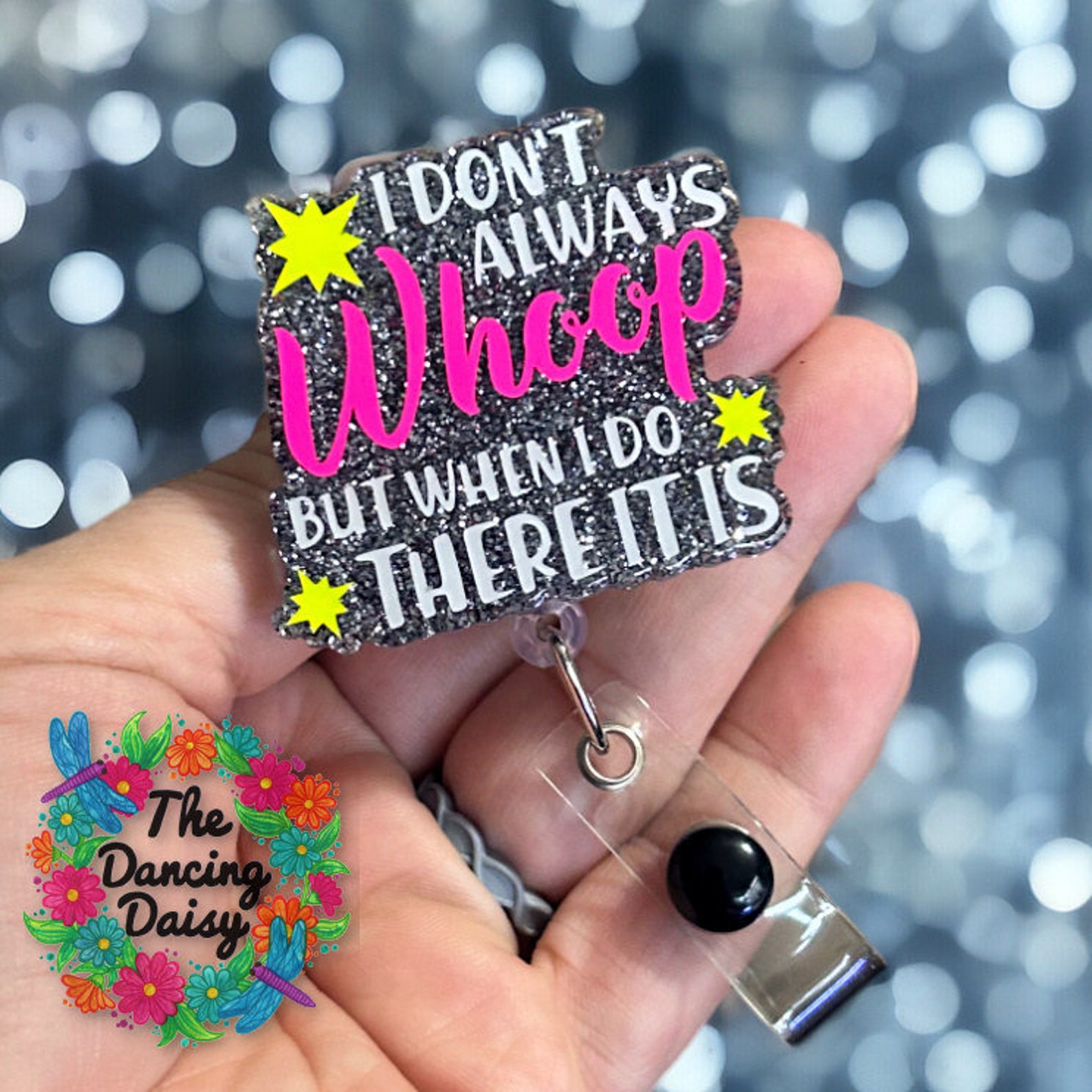 I Don't Always Whoop, but When I Do, There It is ~ Custom Badge Reel - Etsy