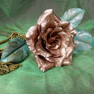 Eternity Rose in Bronze and Copper - Etsy