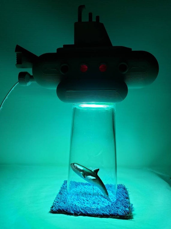 Submarine Desk Lamp Underwater Ocean Sea Life Bedroom Night - Etsy