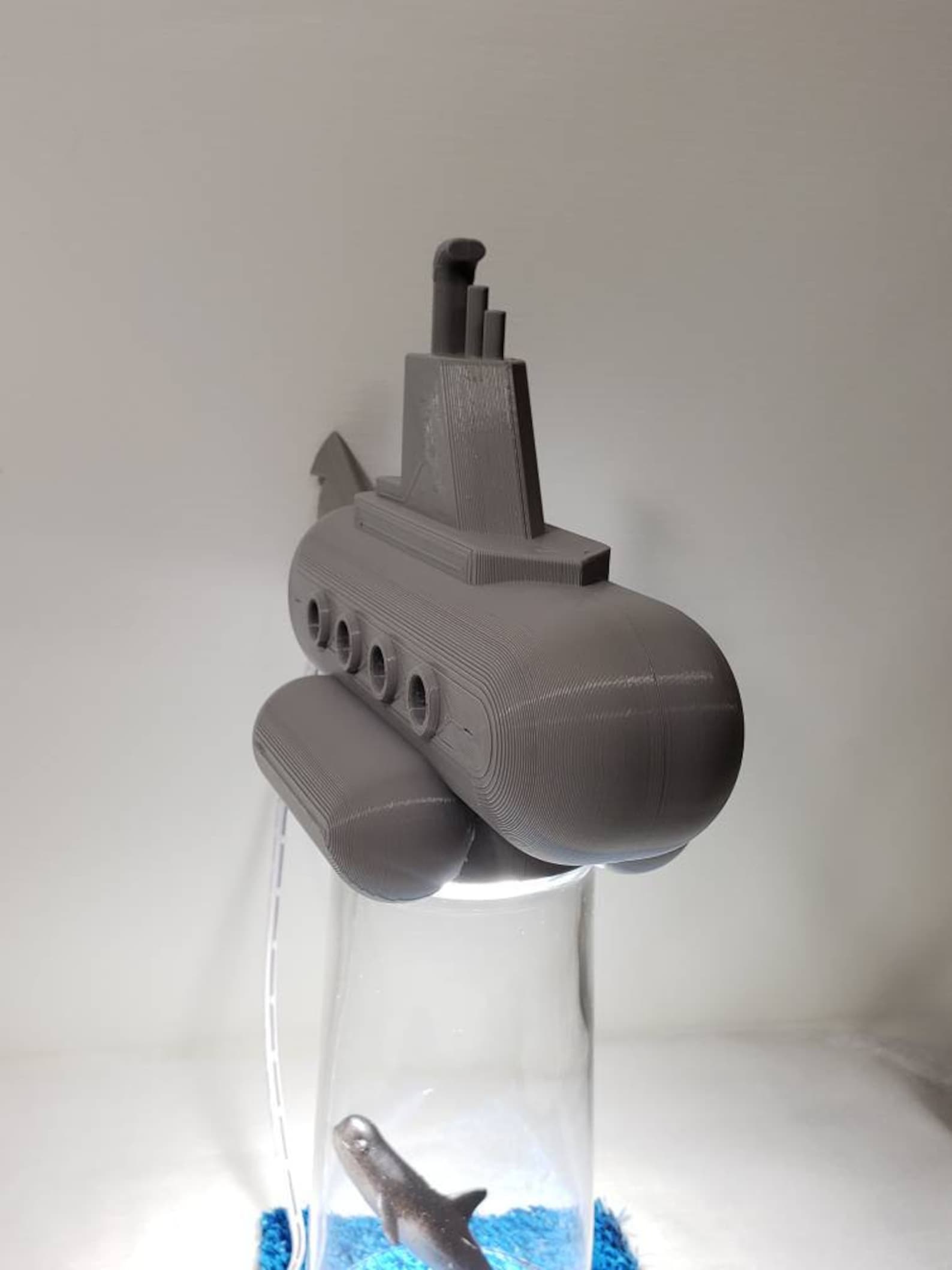 Submarine Desk Lamp Underwater Ocean Sea Life Bedroom Night - Etsy