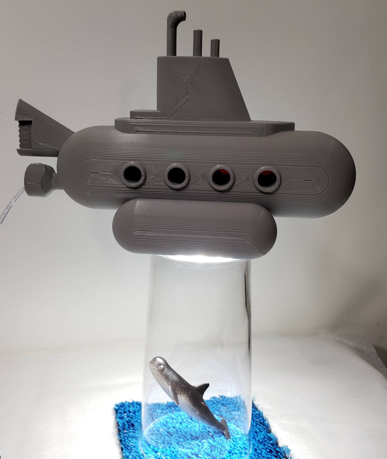 Submarine Desk Lamp Underwater Ocean Sea Life Bedroom Night - Etsy