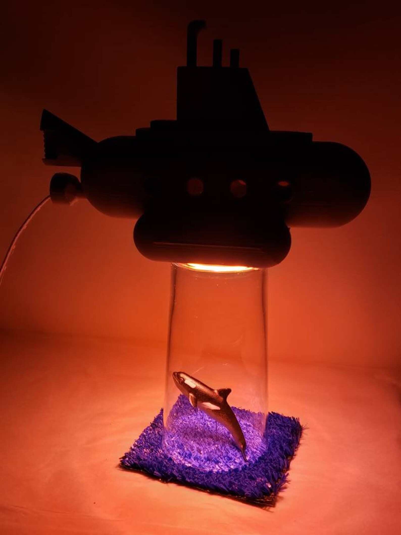 Submarine Desk Lamp Underwater Ocean Sea Life Bedroom Night - Etsy