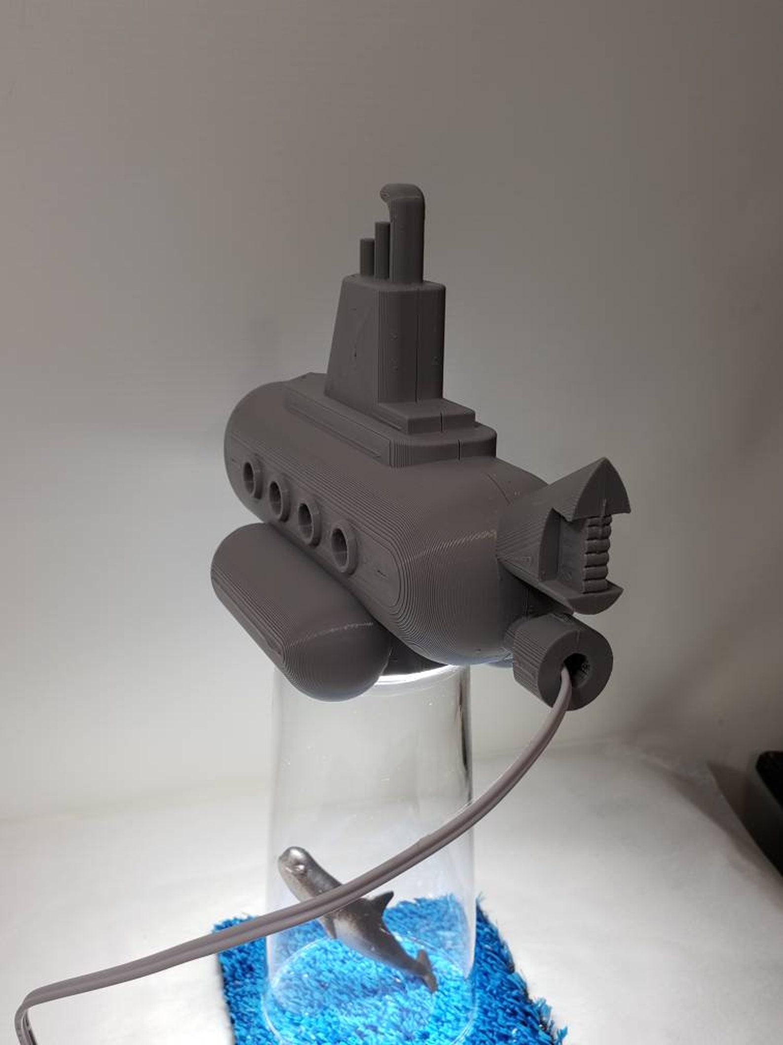 Submarine Desk Lamp Underwater Ocean Sea Life Bedroom Night - Etsy