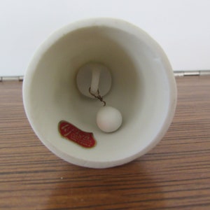 Lefton Angel Bell, Vintage Lefton Boy Angel Bell, Porcelain Lefton Boy ...