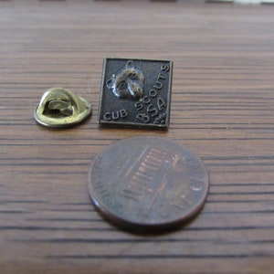 Cub Scout Pin, Vintage Cub Scout Wolf Pin, Vintage Scouting Pins ...