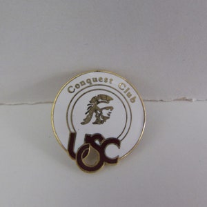 USC Pin USC Lapel Pin Vintage USC Lapel Pin College - Etsy