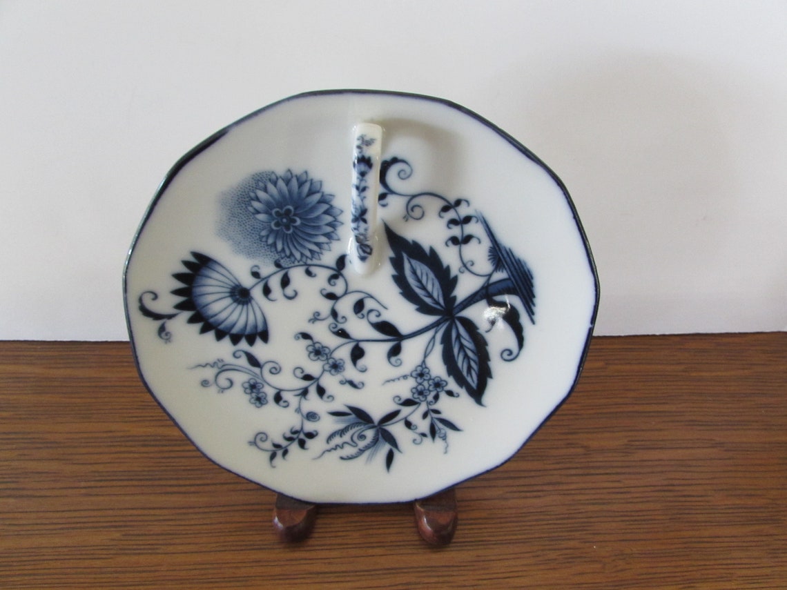 Blue Onion Plate Vintage Blue Onion Plate Vintage Blue Onion - Etsy
