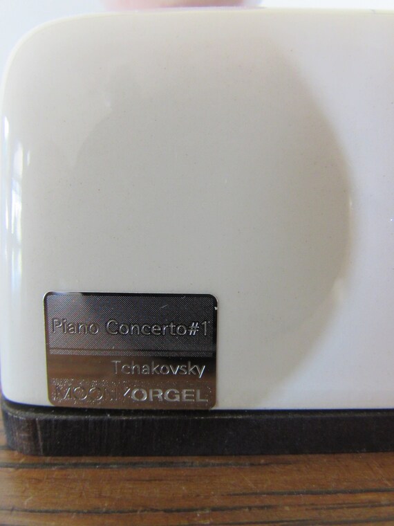 Collectibles Music Box RARE Moony Orgel Music Box Vintage Porcelain ...