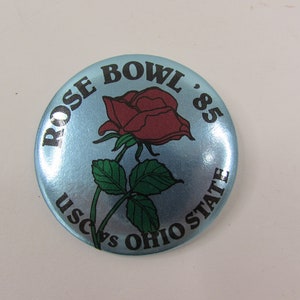 USC Memorabilia, USC Rose Bowl 1985 Pin, USC Rose Bowl Memorabilia ...