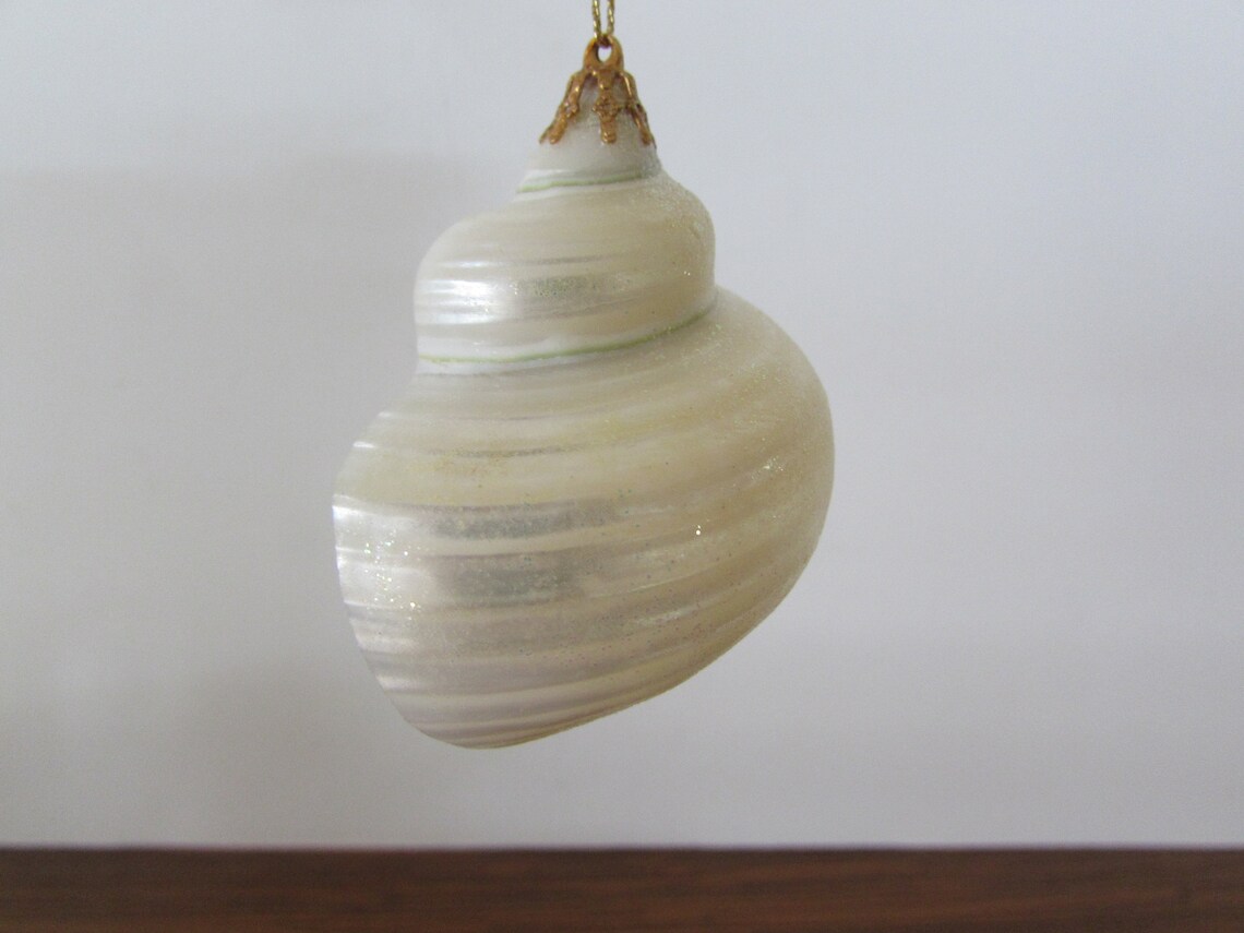 Seashell Ornament Vintage Ornament Ornaments Seashell | Etsy