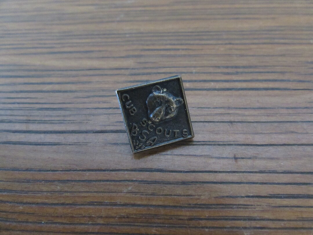 Cub Scout Pin, Vintage Cub Scout Wolf Pin, Vintage Scouting Pins ...