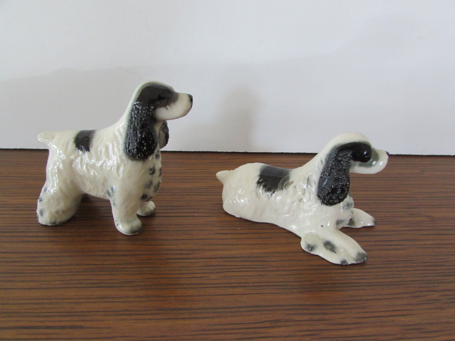 Dog Figurines Cocker Spaniels Vintage Small Cocker Spaniel | Etsy