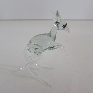 Miniatures, Miniature Kangaroo, Vintage Hand Blown Miniature Kangaroo ...