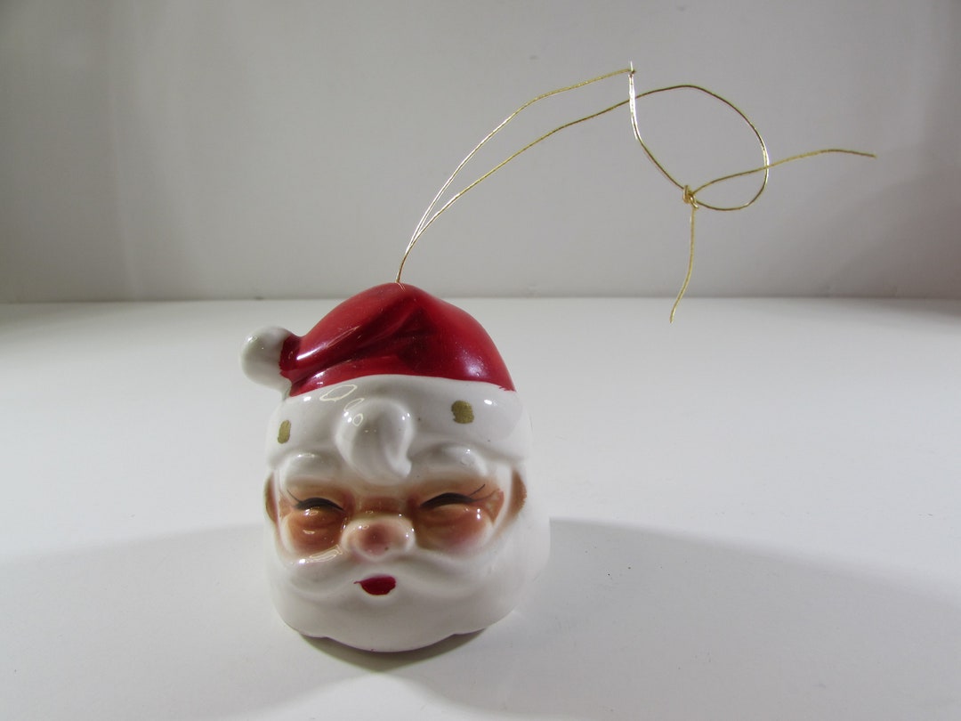 Vintage Santa Claus Bell Ornament: 1960s Inarco Japan - Etsy