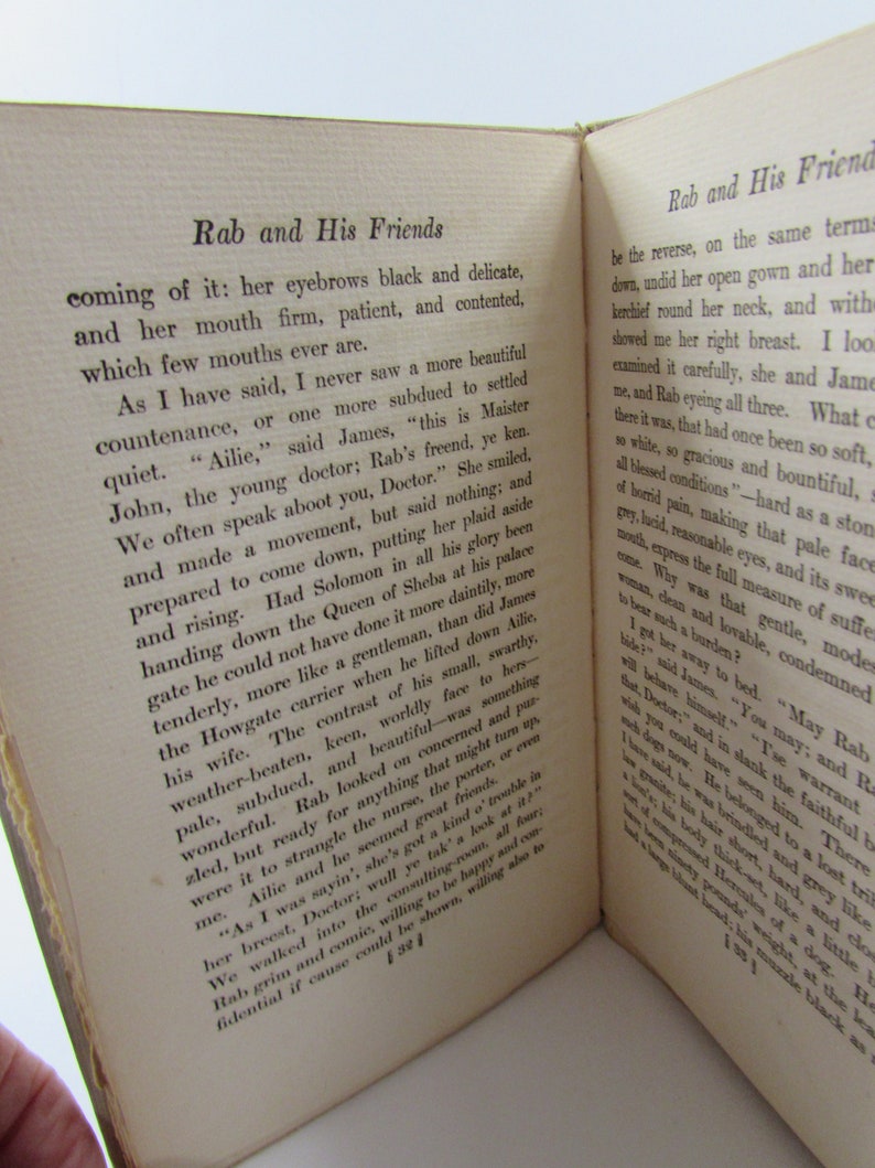Antique Book Antique Rab and His Friends Book Antique Books - Etsy