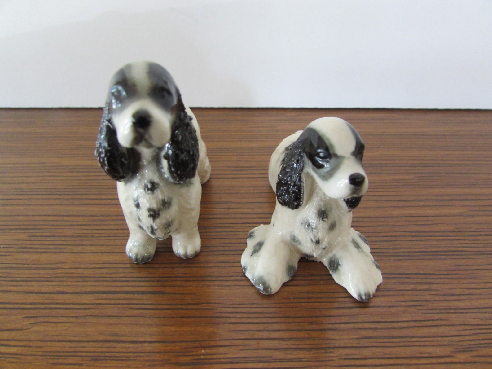 Dog Figurines Cocker Spaniels Vintage Small Cocker Spaniel - Etsy