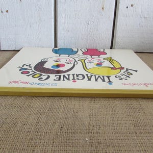 Childrens Book Let's Imagine Colors Book by Janet Wolff & - Etsy