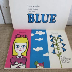 Childrens Book Let's Imagine Colors Book by Janet Wolff & - Etsy