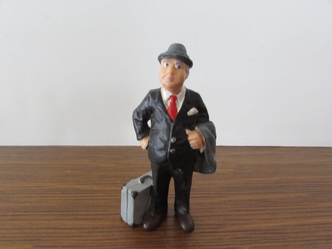 Bullyland Man Figure, Bullyland Figure, Vintage Bullyland Hard Plastic ...