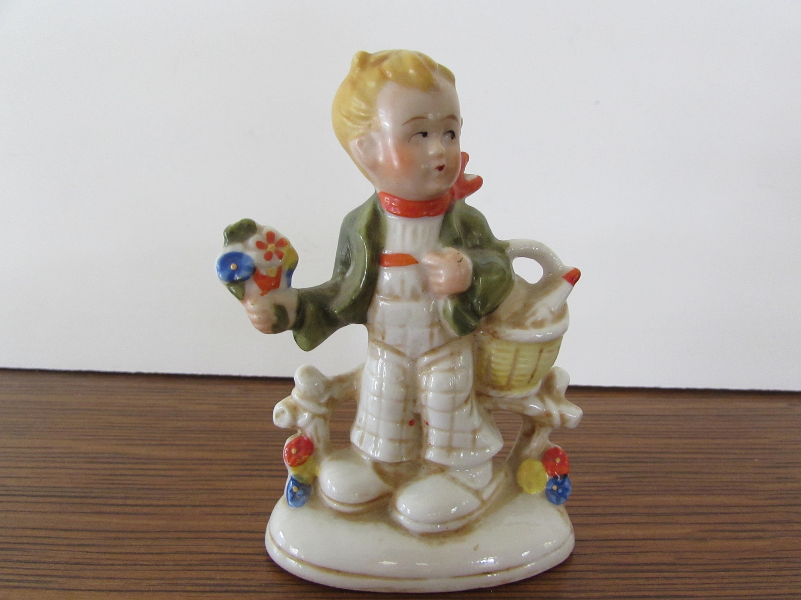 Vintage Figurines Boy Bouquet Figurine Vintage Boy With - Etsy