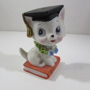Lefton Figurine, Lefton Graduating Figurine, Lefton Cats - Etsy