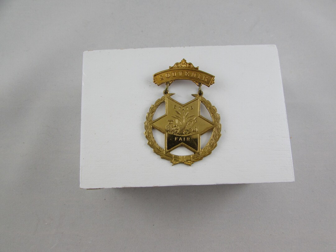 Souvenir Medal, Antique State Fair Souvenir Medal, State Fair Souvenir ...