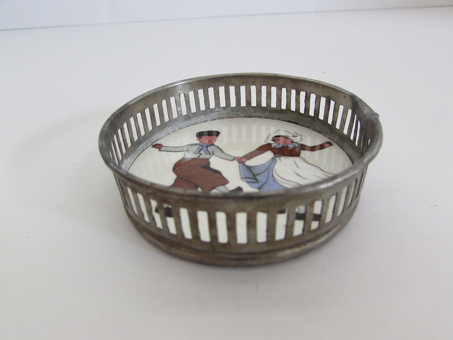 Folk Art Coaster Vintage Dutch Folk Motif Coaster 1914 - Etsy Folk Art Coaster Vintage Dutch Folk Motif Coaster 1914 - Etsy