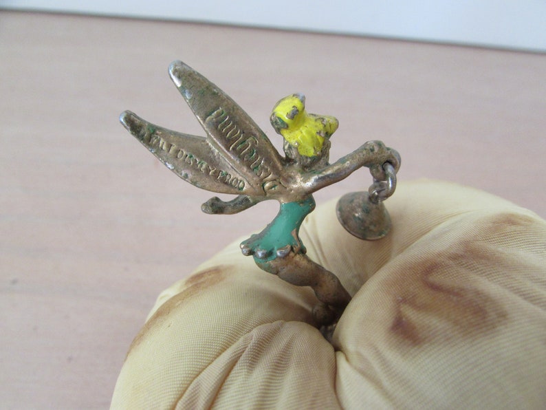 Disney Memorabilia, 1950s Tinkerbell Pin Cushion, Disney Souvenirs ...