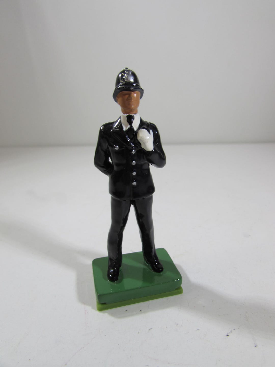 Die Cast Mini, Vintage Die Cast British Police Officer Bobby Miniature ...