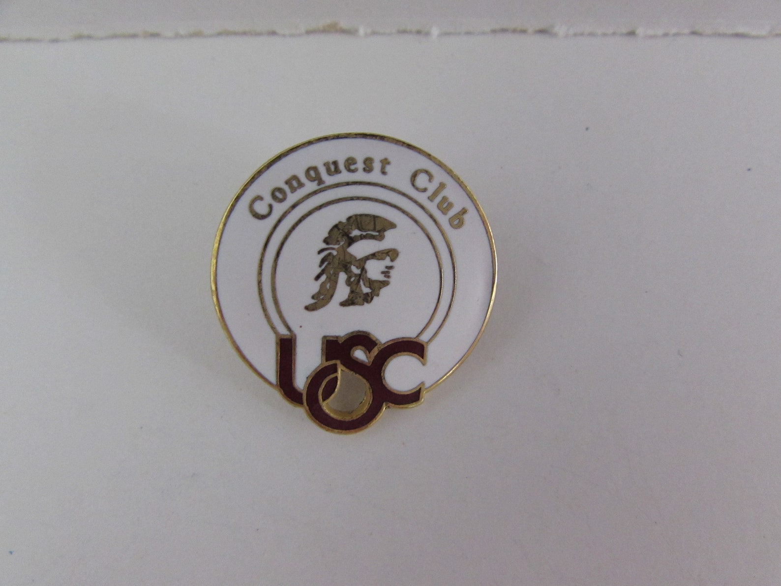 USC Pin USC Lapel Pin Vintage USC Lapel Pin College - Etsy