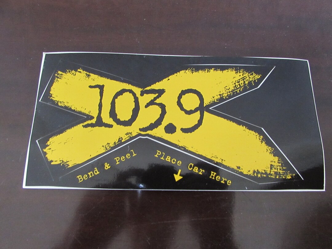 Radio Memorabilia, Memorabilia, Radio Station Sticker, Vintage Radio ...