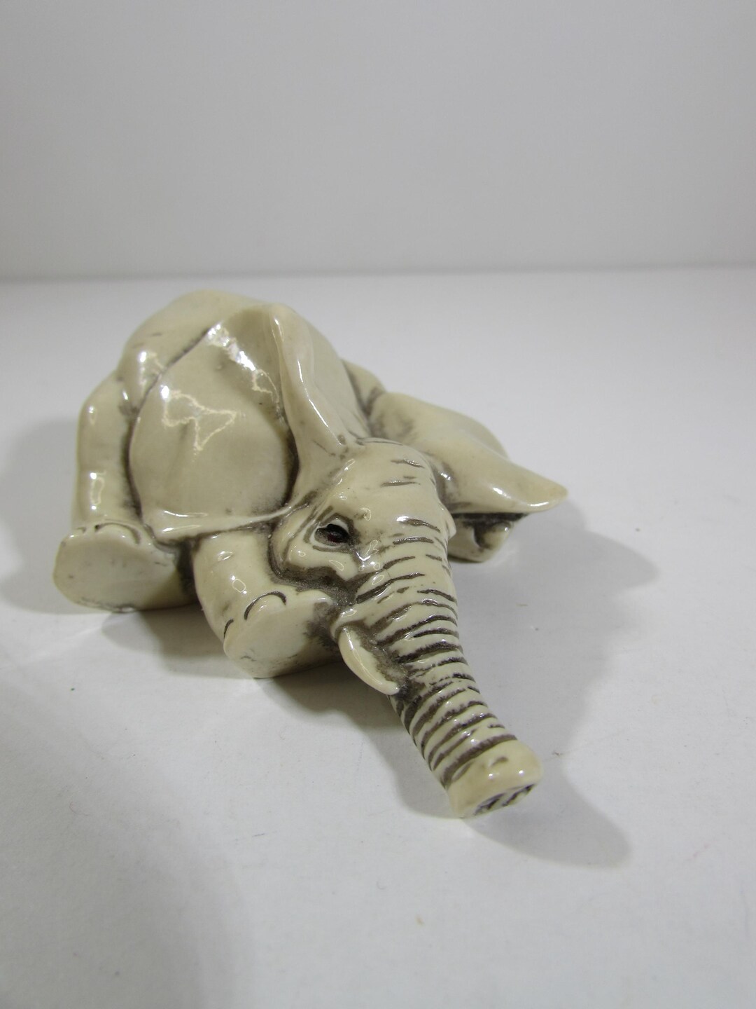 Animal Figurines, Elephant Figurine, Resin Elephant Figurine, Vintage ...