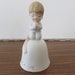 Lefton Angel Bell, Vintage Lefton Boy Angel Bell, Porcelain Lefton Boy ...