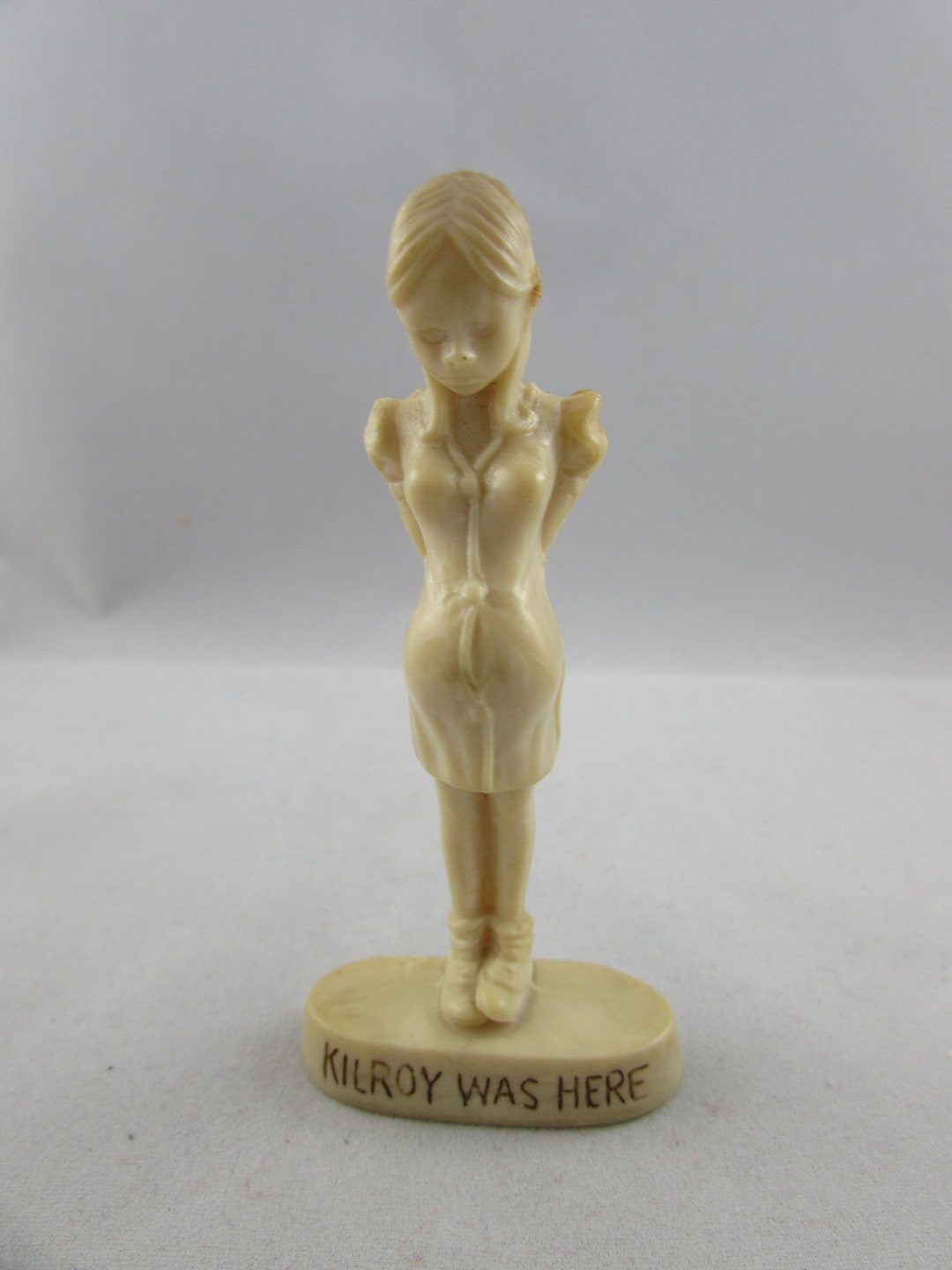 Vintage Kilroy Was Here Figurine: 1940s Hartland Plastics Novelty - Etsy