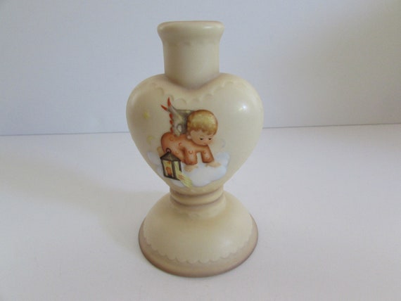 Goebel Candlestick Goebel Angels Candlestick Goebel | Etsy