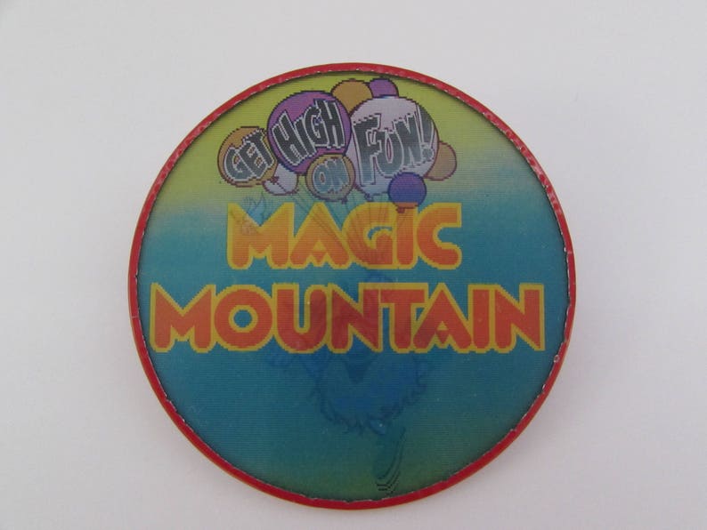 Flicker Pins Magic Mountain Pinvintage Magic Mountain - Etsy