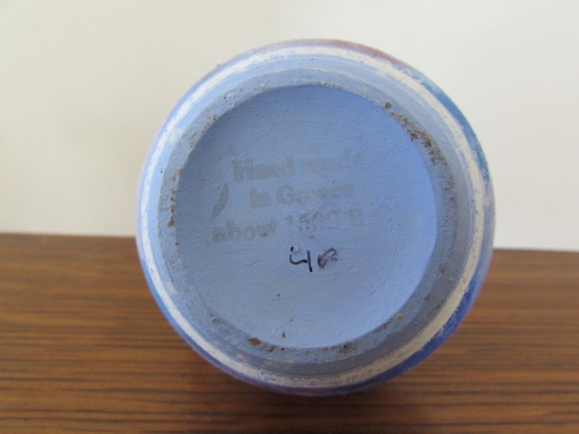 Greek Mini Pitcher Greek Pottery Clay Greek Vase Mid - Etsy