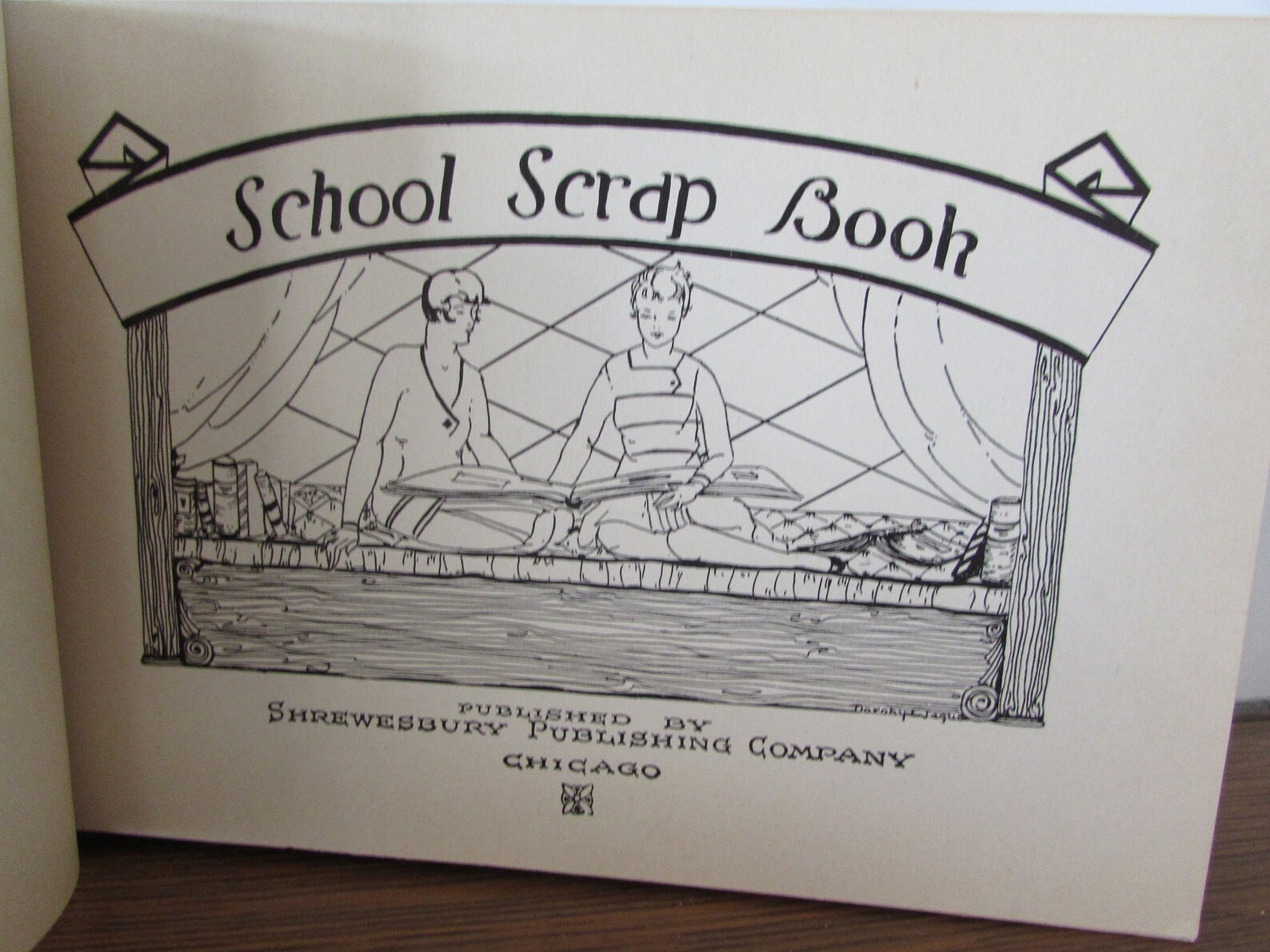 School Scrap Book Antique School Scrap Book Unused Antique - Etsy