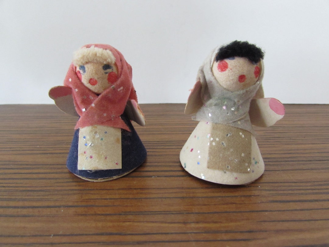 Paper Art, Mini Paper Figures, Vintage Paper Art, Mini Paper Dolls ...