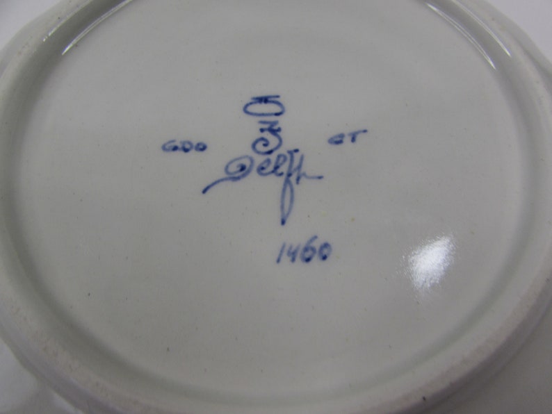 Delft Vintage Delft Wall Decor Signed Delft Wall Decor/hot - Etsy